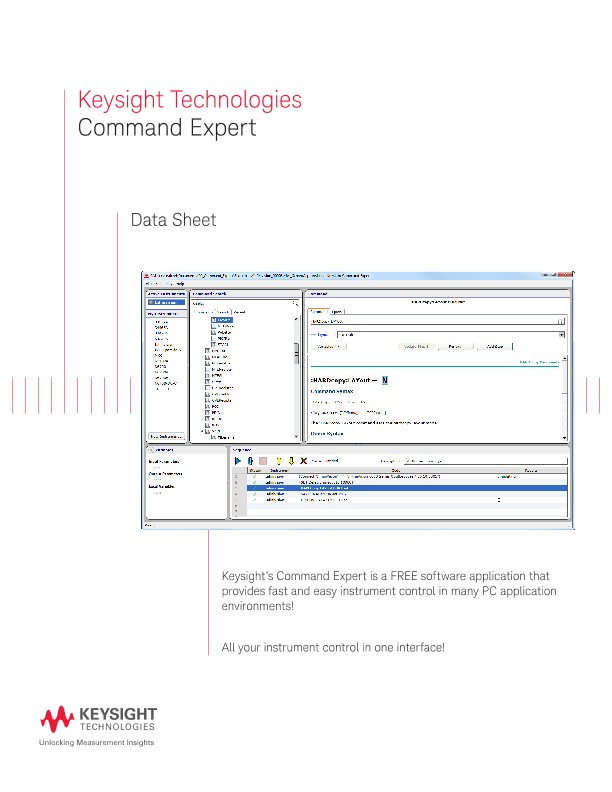 Command Expert PDF Asset Page | Keysight
